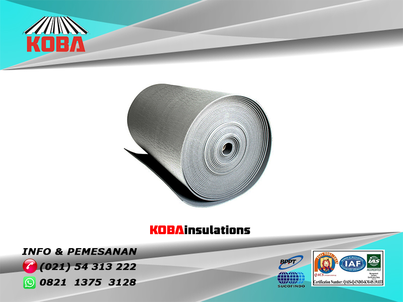Insulasi XLPE Foam Foil — PT Kobal Metal Indonesia