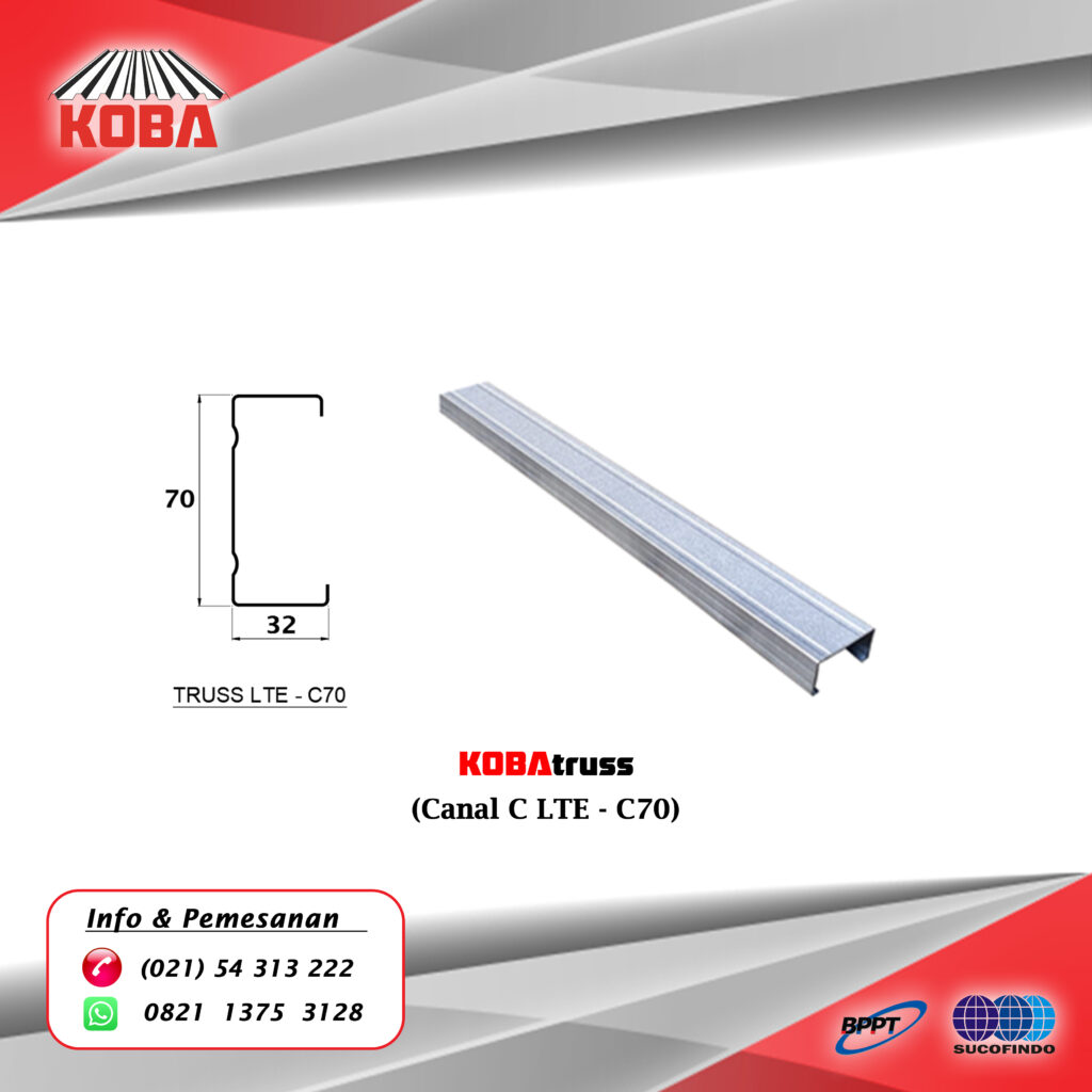 KOBAtruss® Truss C75 — PT Kobal Metal Indonesia